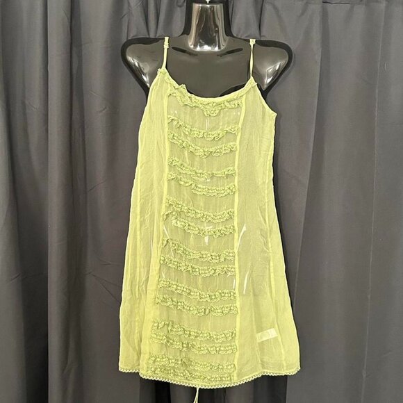 Dolls Kill | Dresses | Green Sheer Mini Dolls Kill Dress | Poshmark